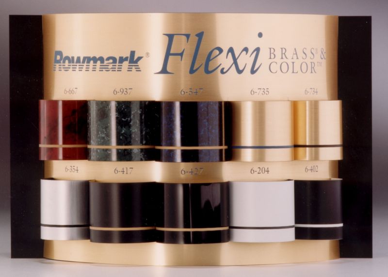 Rowmark Graveerplaten en laserplaten -> Rowmark FlexiBrass & FlexiColor